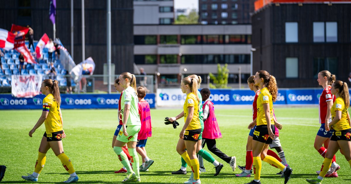 Før kampen: Rosenborg - LSK Kvinner / LSK Kvinner