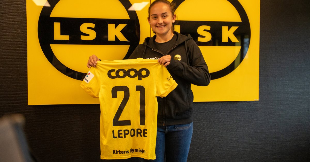 Isabella Lepore (16) har signert proffkontrakt med LSK Kvinner / LSK ...