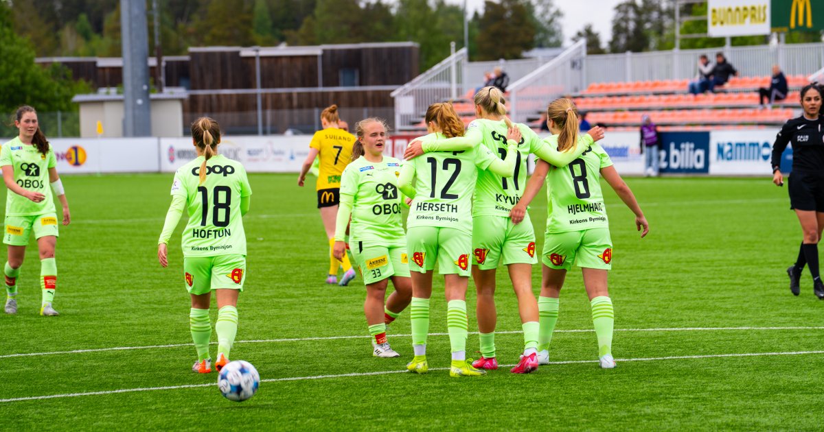 Kvartfinale-klare etter storseier mot Raufoss! / LSK Kvinner