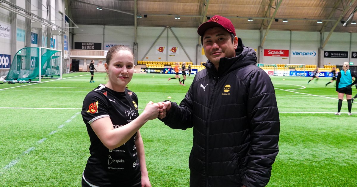 Luana Cotrau (16) flyttes opp til A-stallen / LSK Kvinner Luana Cotrau (16) flyttes opp til A-stallen / LSK Kvinner